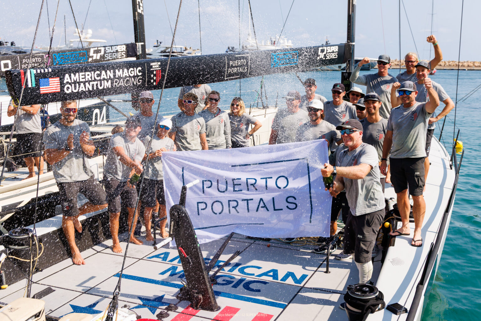 It’s a certain kind of Magic… American Magic champions in Puerto Portals - 52 SUPER SERIES