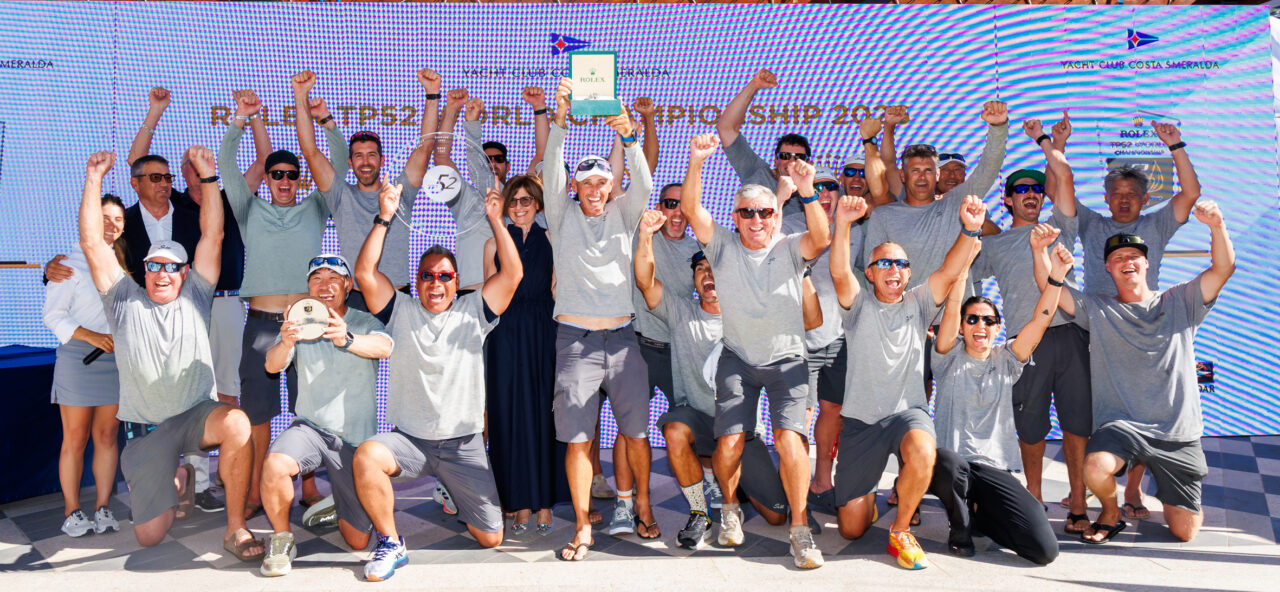 In Porto Cervo three is the magic number for Sled, new Rolex TP52 World ...